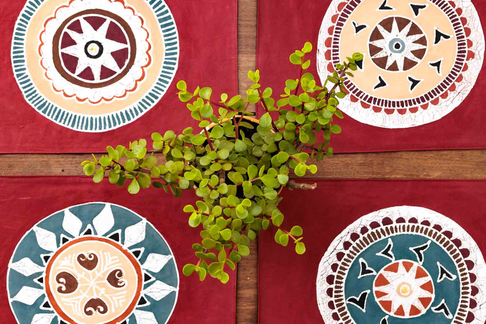 African Circles - Home Goods Batik Pattern Collection – TRIBAL TEXTILES